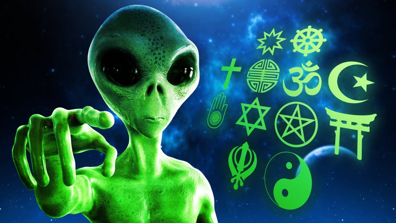 Cryptic Codes and Celestial Chariots: Deciphering the Mysteries of Religion and Aliens - YouTube