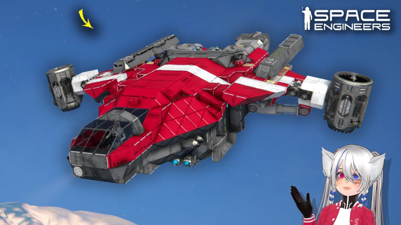 This Official Troop Drop Ship Was Built by The Devs, Space Engineers ...