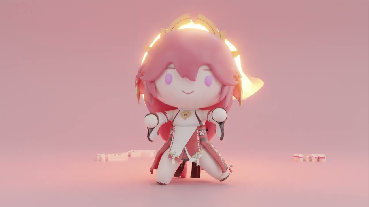 [4K MMD] cute doll dancing - Gensin Role - YouTube