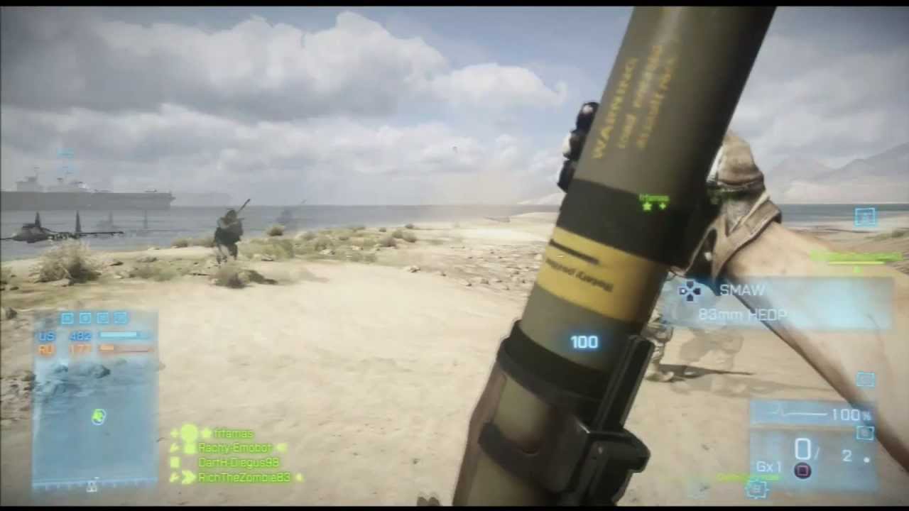 Battlefield BF3 VENOM Must Die! Rocket Multikill Video - YouTube