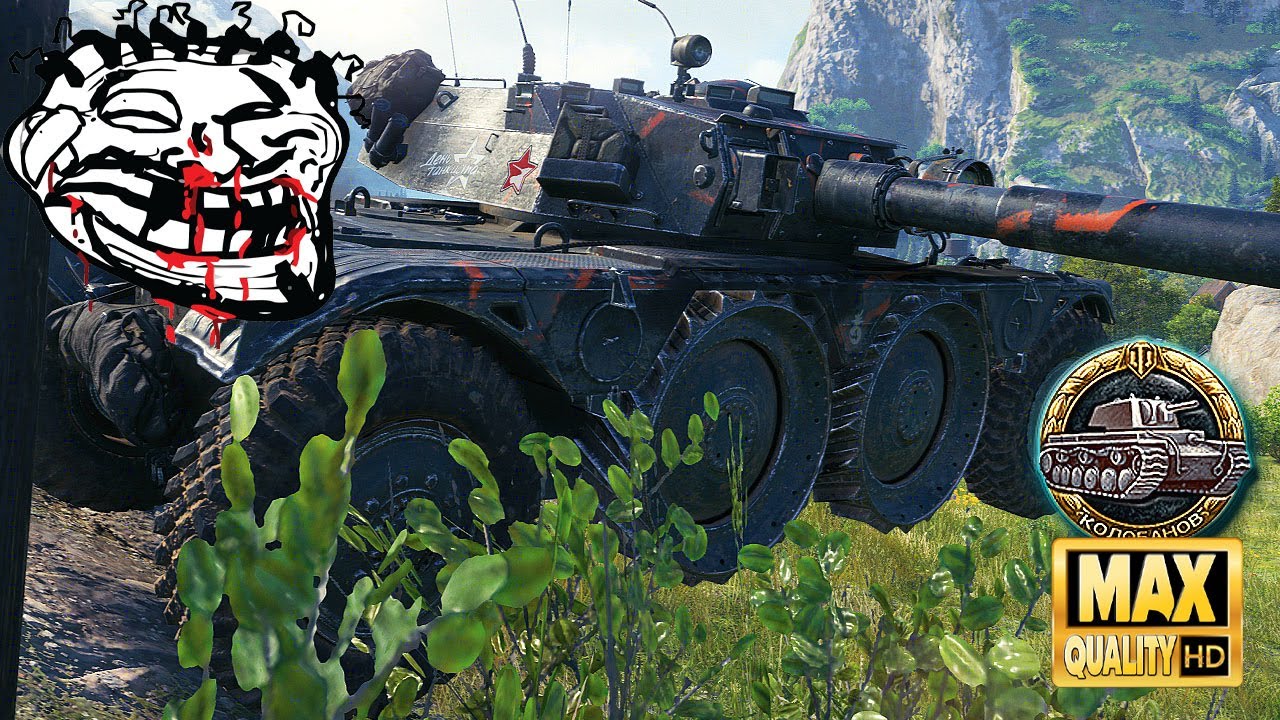 EBR 105: A lot of action on wheels - World of Tanks - YouTube