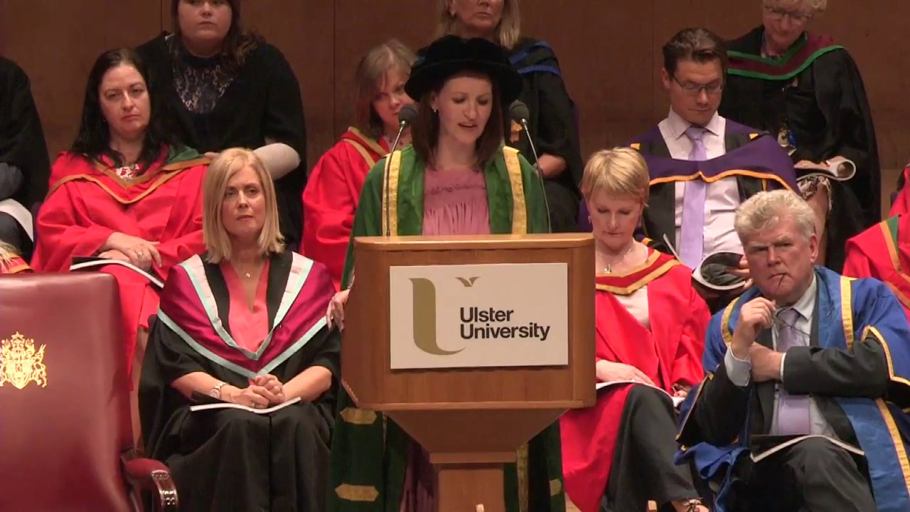 Ulster University Summer 2017 Graduation - afternoon ceremony Belfast ...