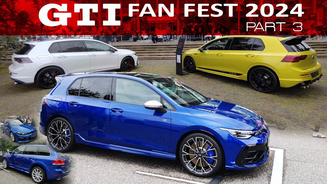 GTI FAN FEST 2024 GERMANY PART 3 | GOLF MK8.5R | 50 JAHRE GOLF | # ...