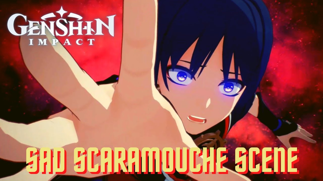 Sad Genshin Impact Sumeru 3.2 Scene: Fall of the Balladeer (Scaramouche ...