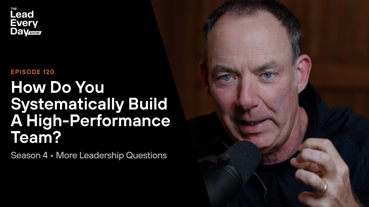 How do you systematically build a high-performance team? - YouTube