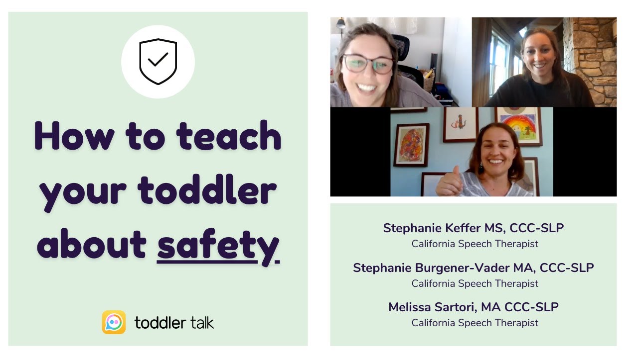 Teaching Toddlers About Safety [How to teach your child to listen in ...