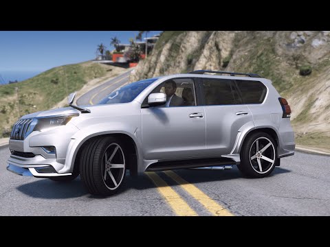 TOYOTA PRADO 21 ORIGINAL I NTERIOR| GTA 5 | DEADSHOT GAMING