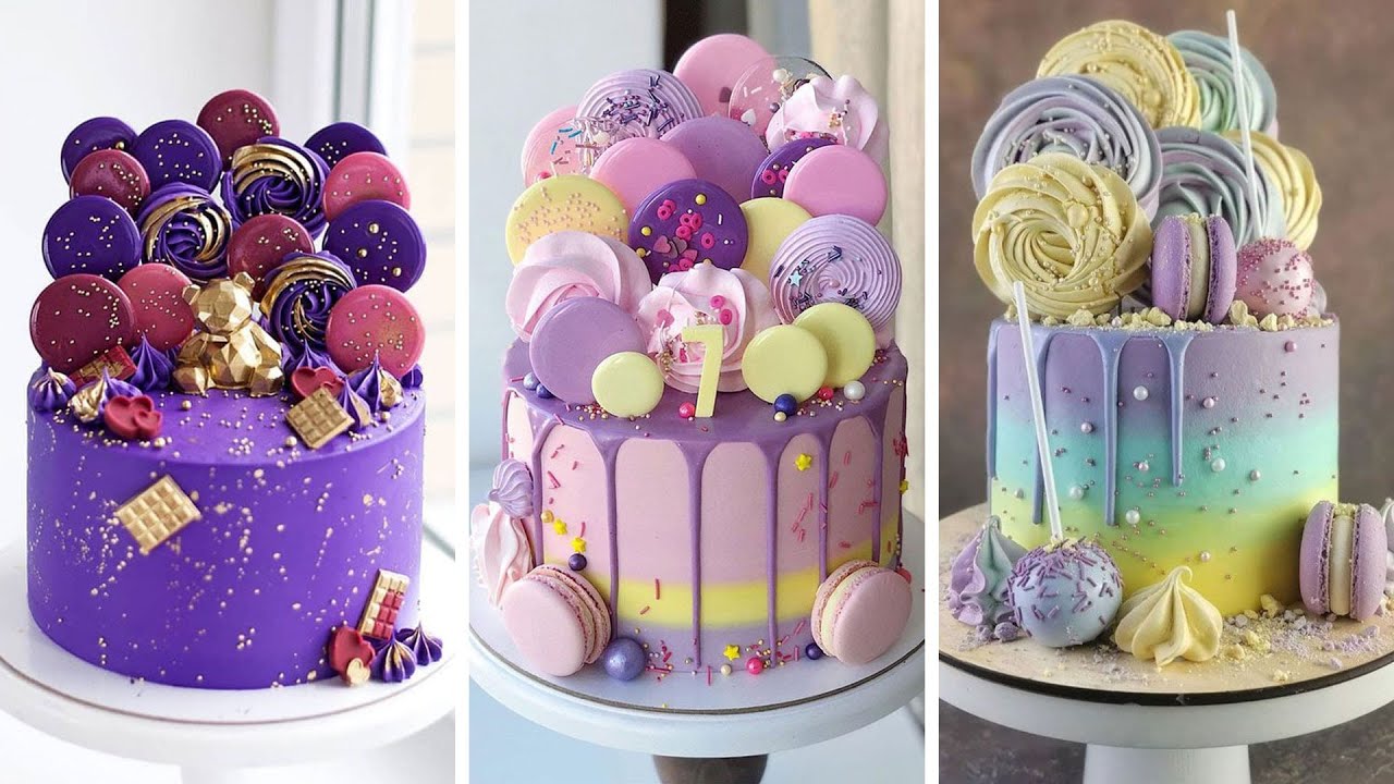 More Colorful Cake Decorating Compilation Most Satisfying Cake Videos