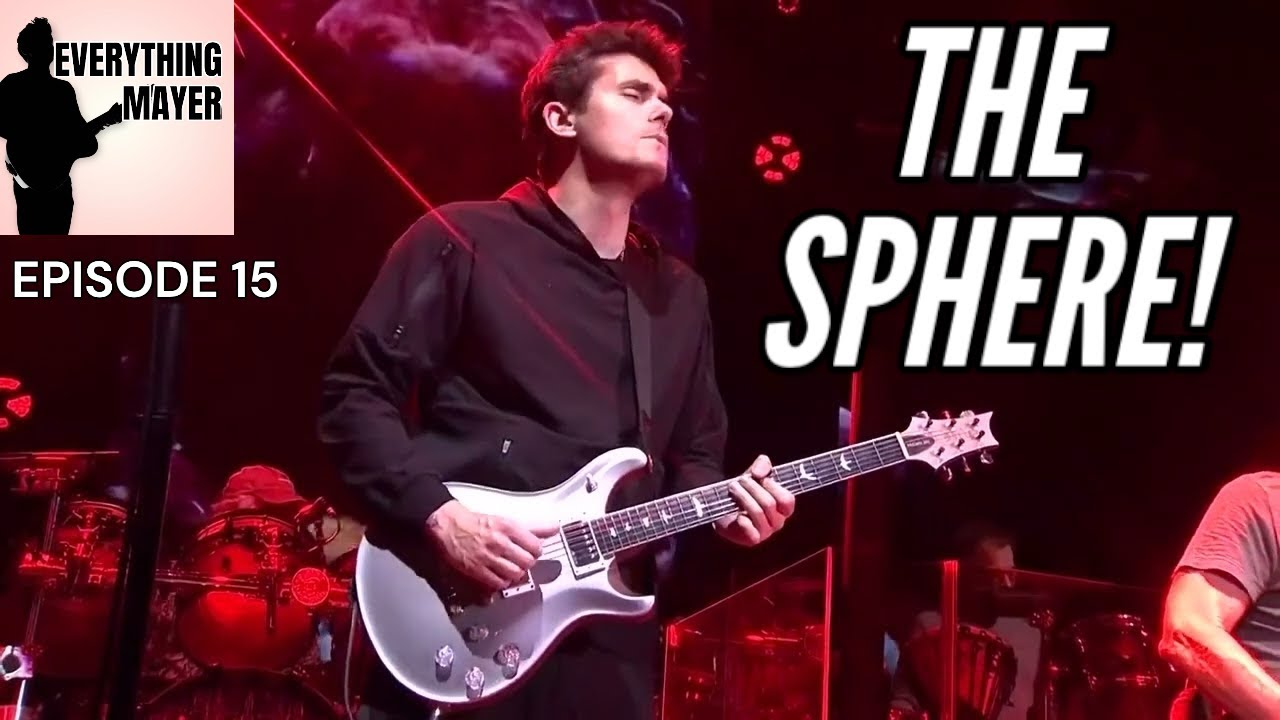 John Mayer at The Sphere Las Vegas w/ Dead & Company Opening Weekend ...