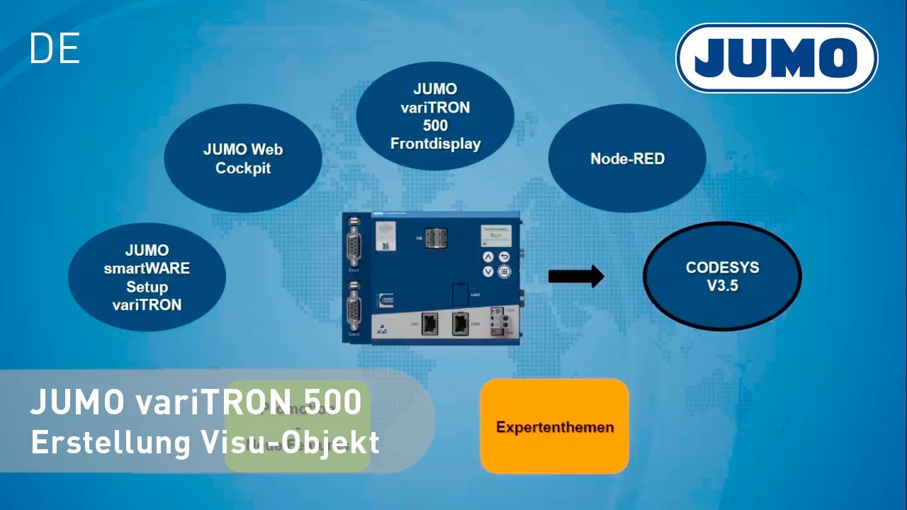 JUMO variTRON 500 Codesys V3.5 – Visualisierungsobjekt 2 II ...