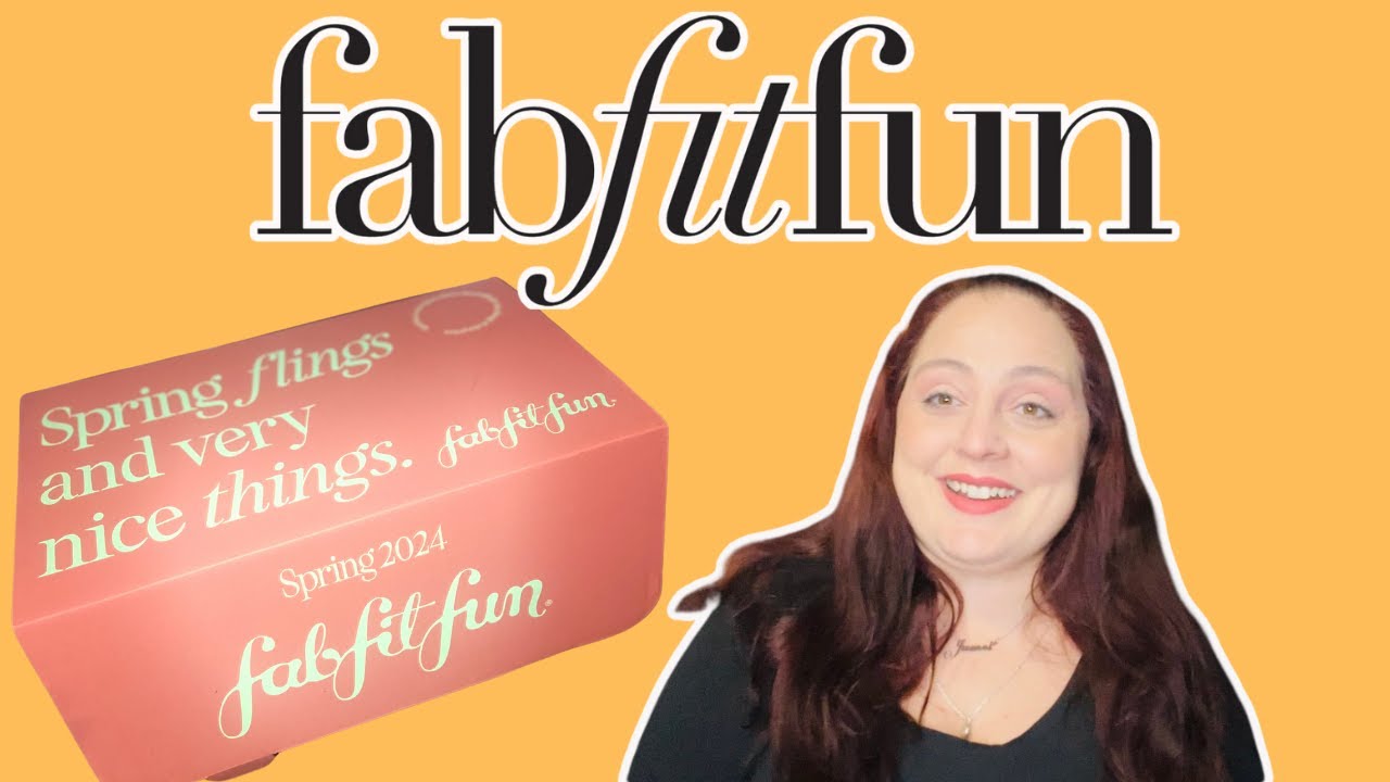 UNBOXING THE NEW FABFITFUN 2024 SPRING BOX WORTH $350 - YouTube
