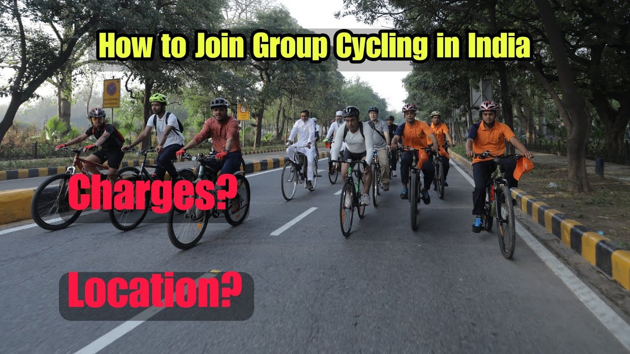 How to Join a CYCLING GROUP in India| Group rides - YouTube