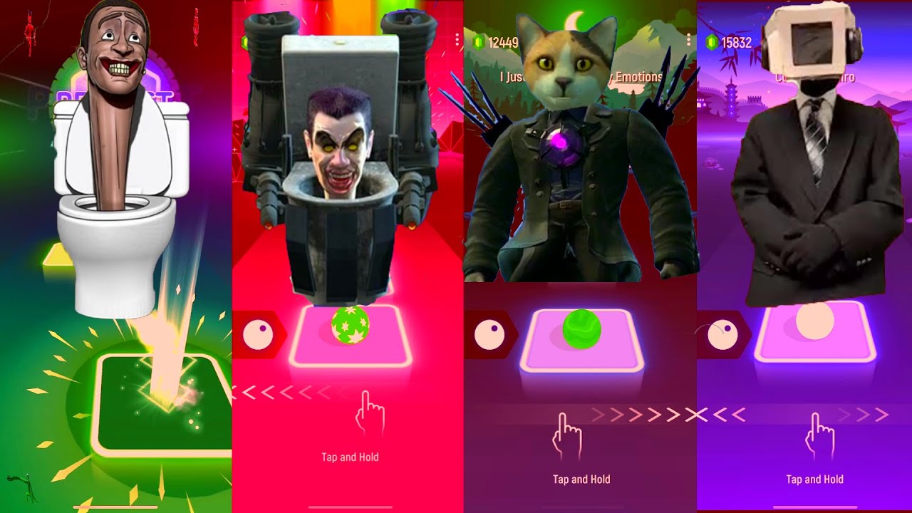 SKIBIDI toilet G-MAN SKIBIDI cat SKIBIDI toilet songs PHOTOMAN - YouTube