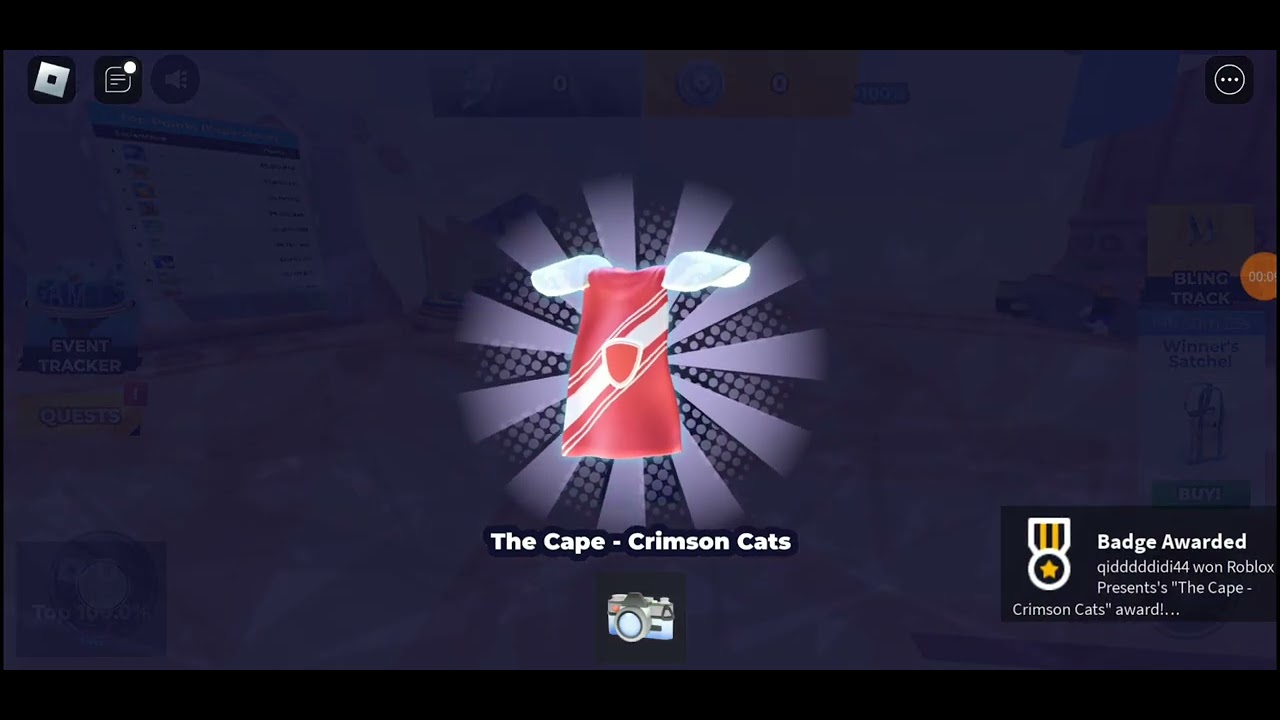 How to get free the cape - crimson cats - YouTube