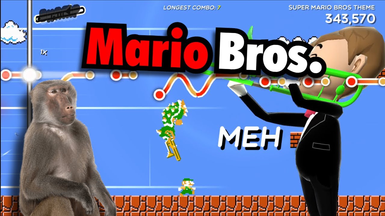 Super Mario Theme | Trombone Champ - YouTube