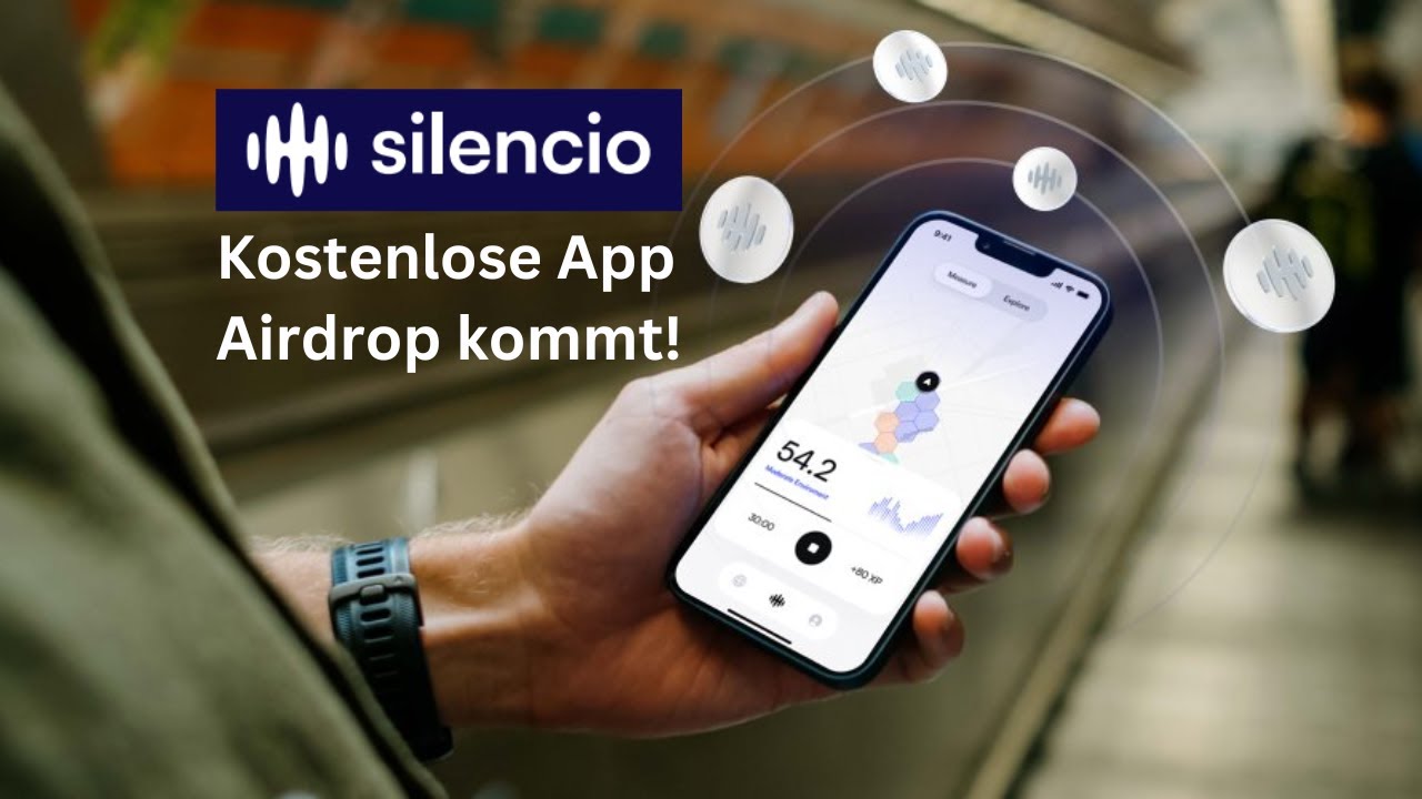 🔊Silencio - eine kostenlose App mit anstehenden Airdrop - YouTube