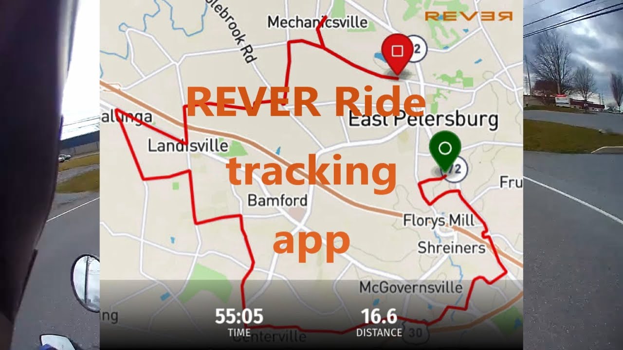 Motorcycle REVER app review, riding a Grom in high wind, and a trip to ...