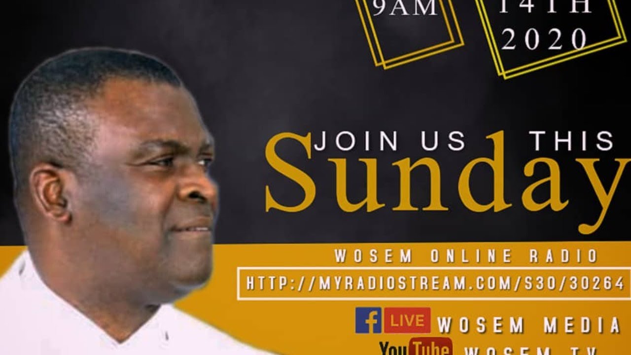 ONLINE SUNDAY SERMON WITH PASTOR DR PAUL OBADARE - YouTube