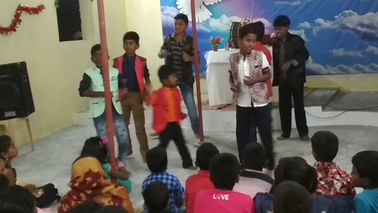 Goodnews church christmas dance bennett, chandu, sam, nani, raja ...