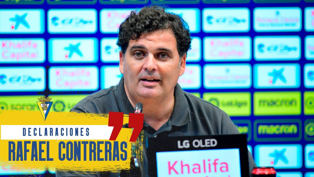 Rueda de prensa de Rafael Contreras (23-08-22) - YouTube