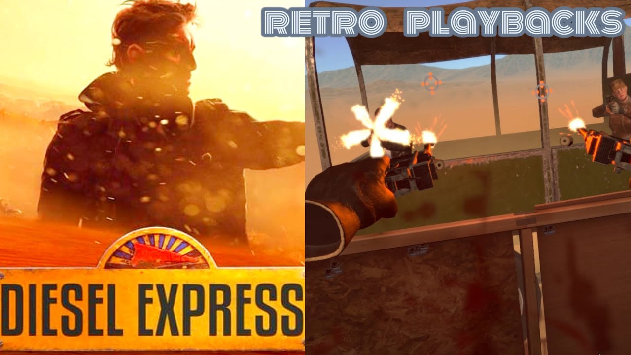 Diesel Express VR / Oculus Quest / Meta/ Steam Virtual Desktop - YouTube