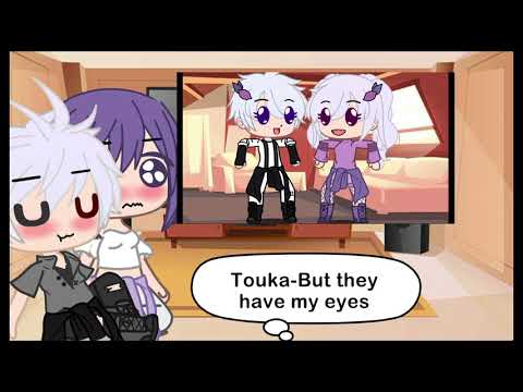 Past Kaneki & Touka reacts to they kids✨MY AU✨Original✨