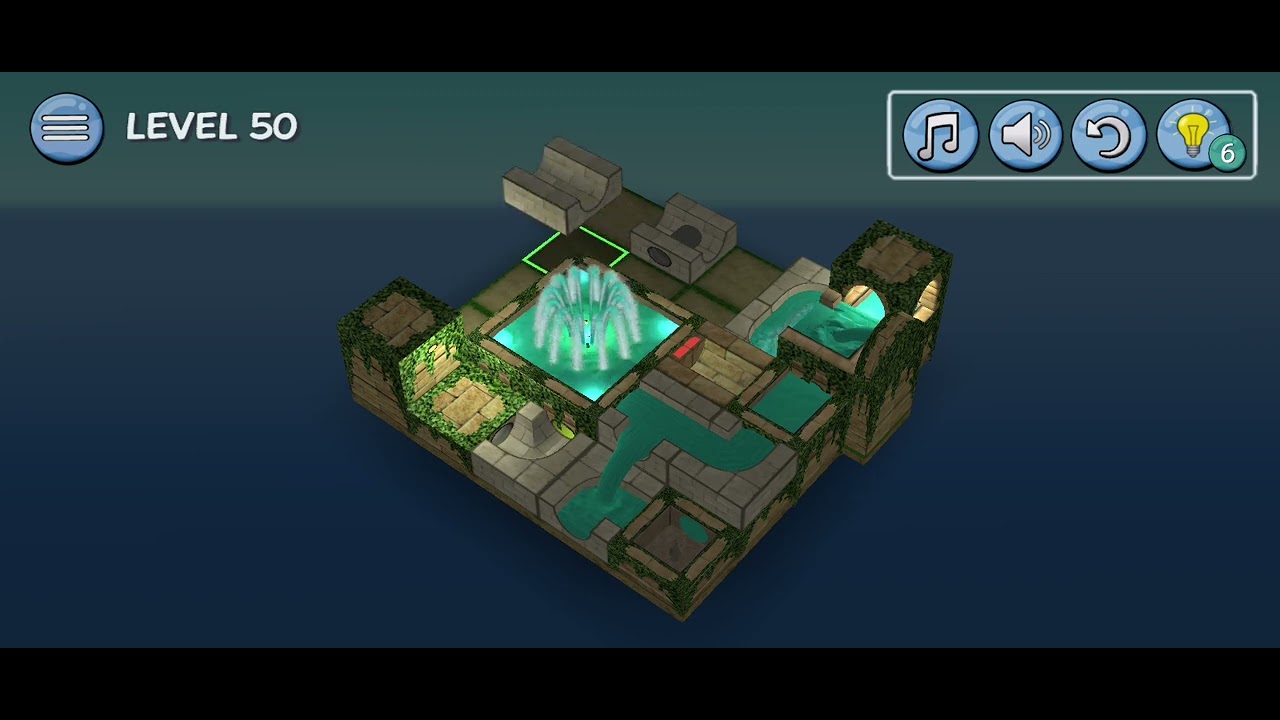 Flow Water: Night I level 50 - YouTube