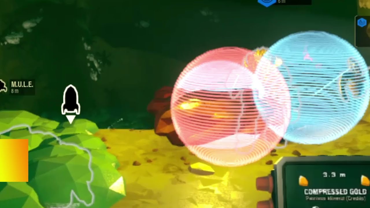 Deep Rock Galactic: We're Rich! Detailed Compressed Gold etiquette ...