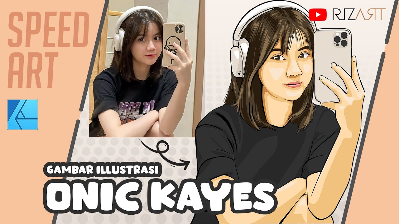 Gambar Ilustrasi Onic Kayes | Semi Realistic Style/Vector Art | Speed ...