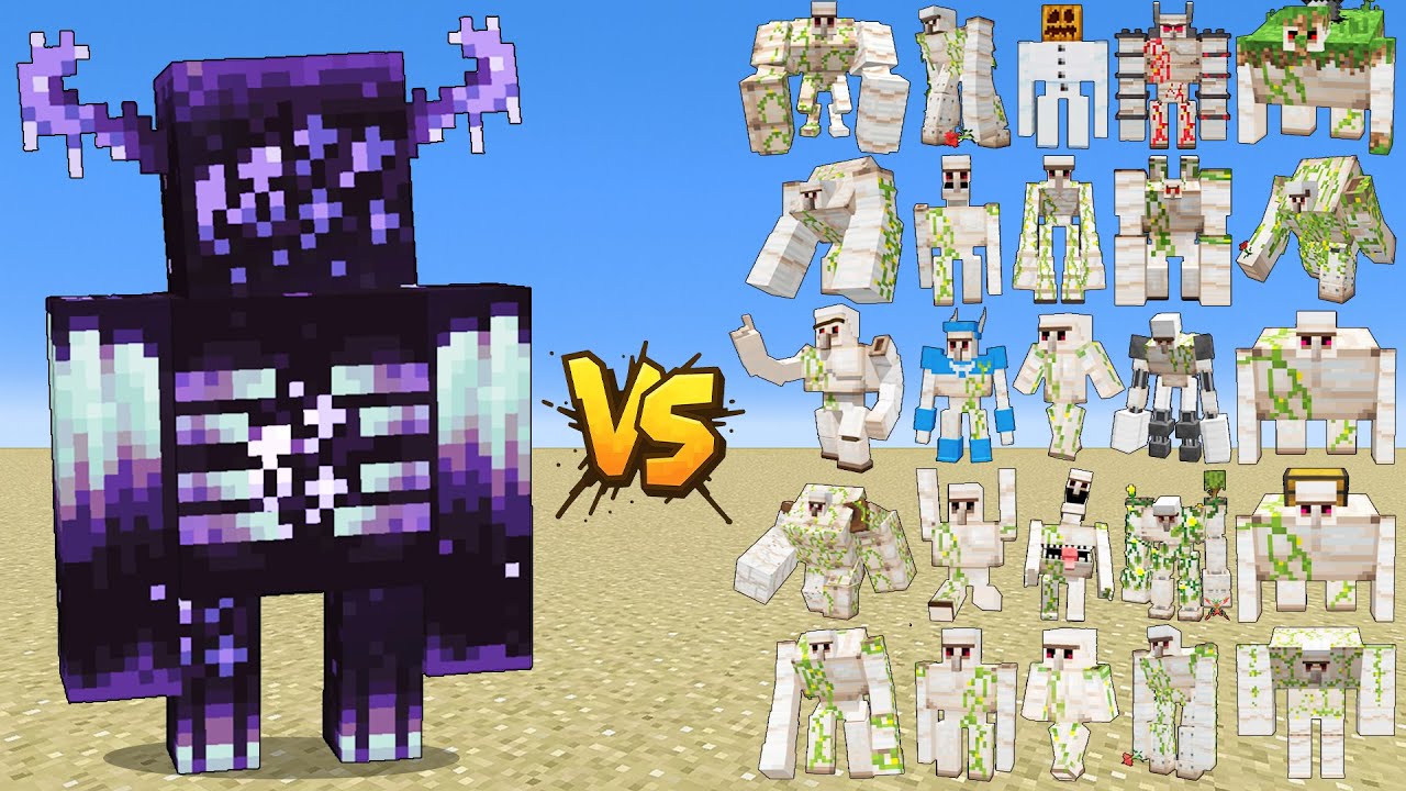 WARDEN HYPER VS ALL NEW GOLEMS – SUPER WARDEN AND GOLEM BOSSES ...