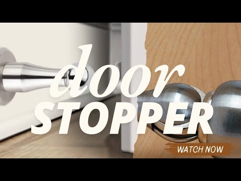 How to Install Door Stopper at Home in 2 Minutes (Easy Way) - YouTube