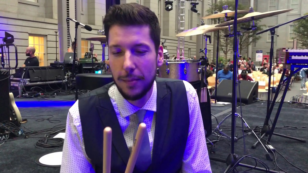 Vater Percussion Zack Albetta on the road - YouTube