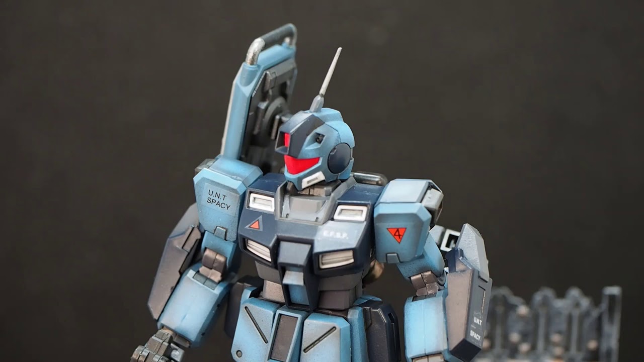 Bandai 1/144 HG RGM-79G GM Command - YouTube