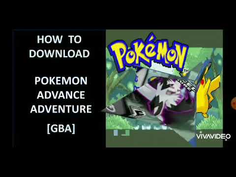How to download pokemon advance adventure(GBA) - YouTube