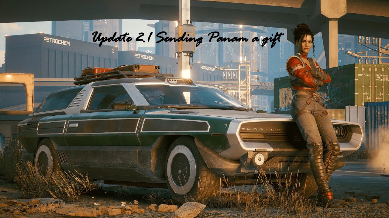 Cyberpunk 2077 Phantom Liberty Sending Panam a gift update 2.1 feature ...