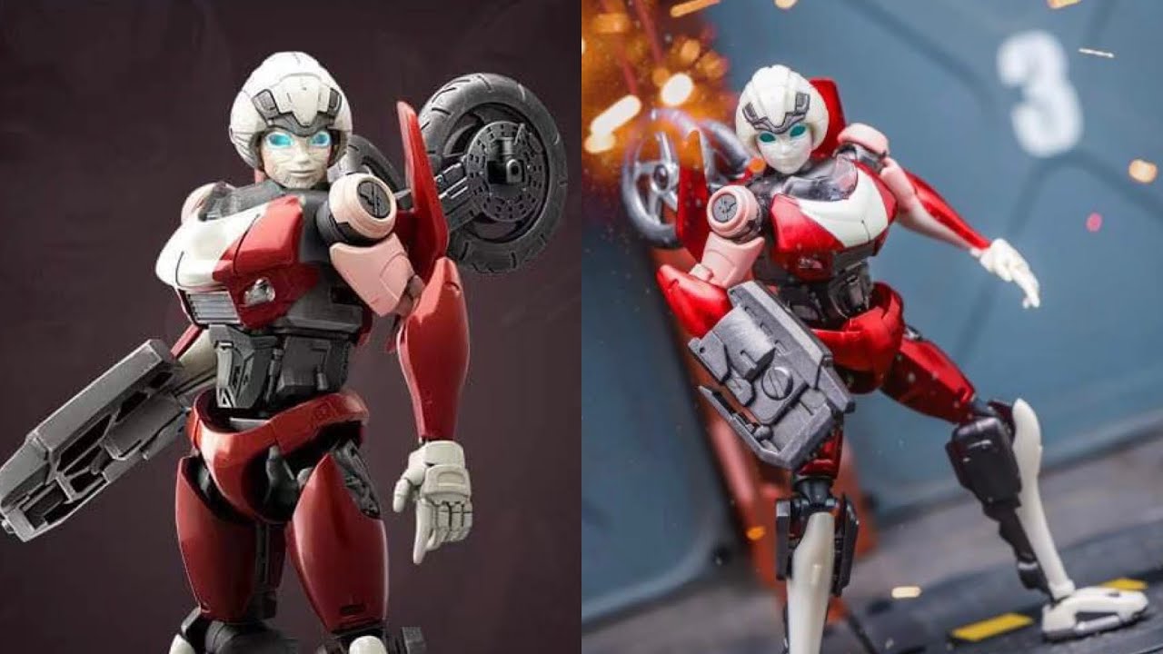 New Transformers: Rise of the Beasts Classic Class 07 Arcee Model Kit ...