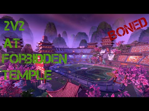 Rocket League [ 2v2 Doubles - Forbidden Temple - Dawn ] - YouTube