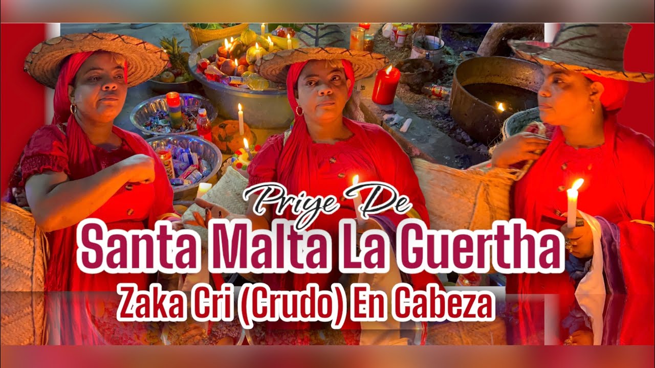 Priye De Santa Malta La Guertha Zaka Cri (Crudo) En Cabeza 🕯️🏴‍☠️🪘🥁29 ...