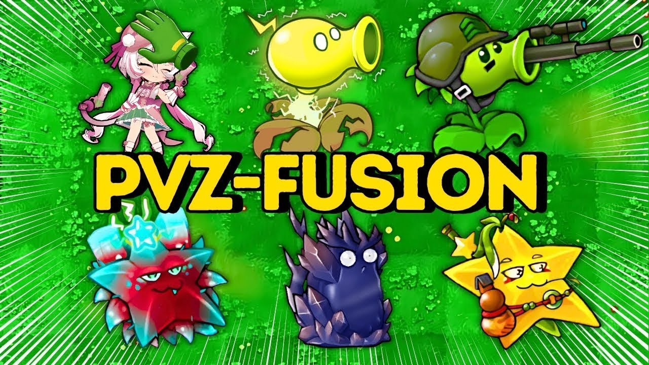 PVZ-Fusion 2.1.3 - 999 New Super Plants Combo 3 Attack All Zombie | New ...