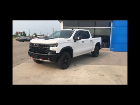 2023 Chevrolet Silverado ZR2 in Summit White - YouTube