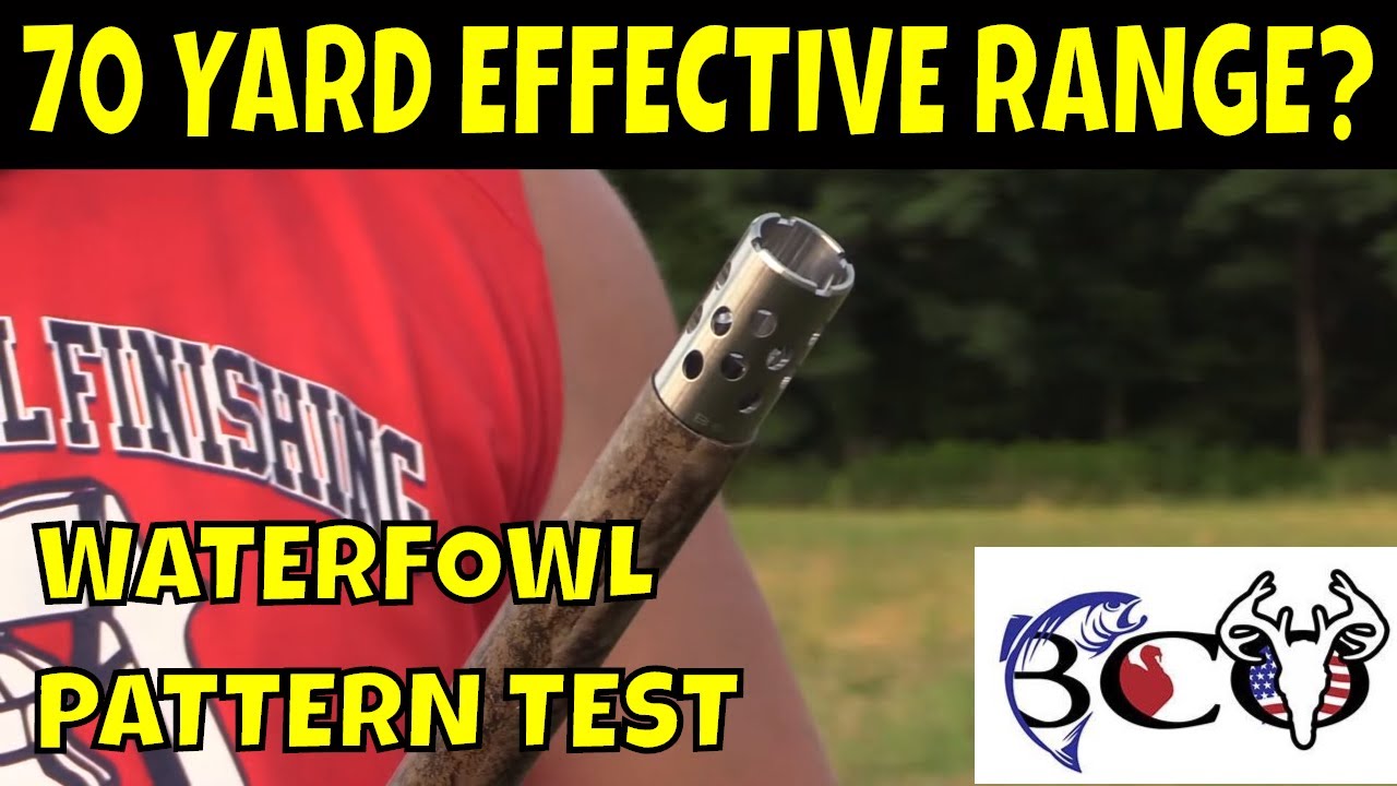 patterning the Patternmaster Ported Extended range | duck hunting 2020 ...