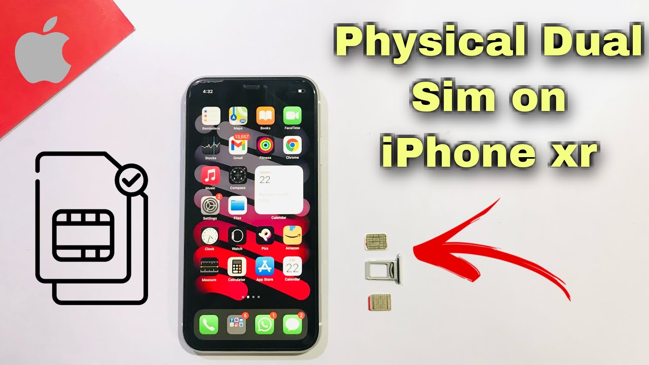Physical Dual Sim iPhone | Sim Tray With Physical Dual Sim - YouTube