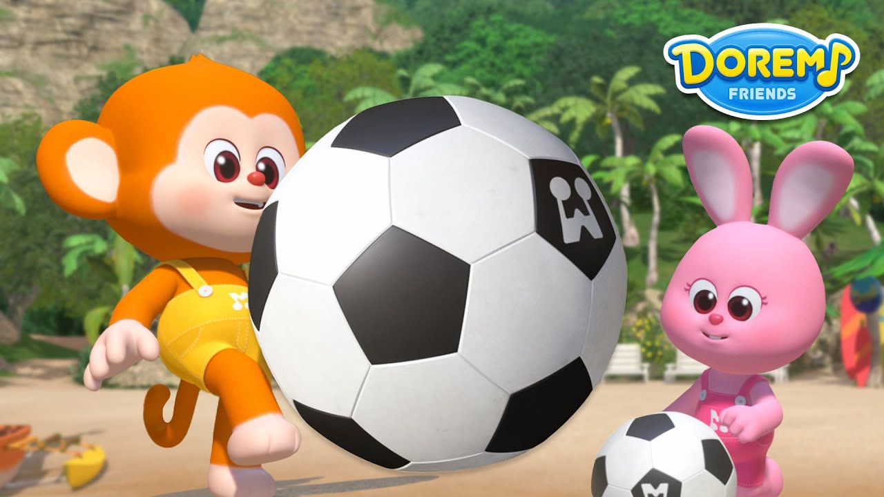 Let's Play Ball⚽│Playground Song│Doremi Friends Song│Doremi Friends ...