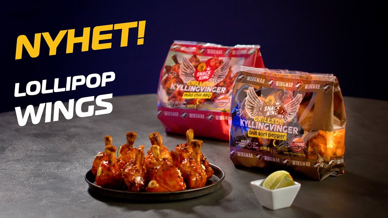 Snack king NYHET! - Lollipop kyllingvinger - YouTube