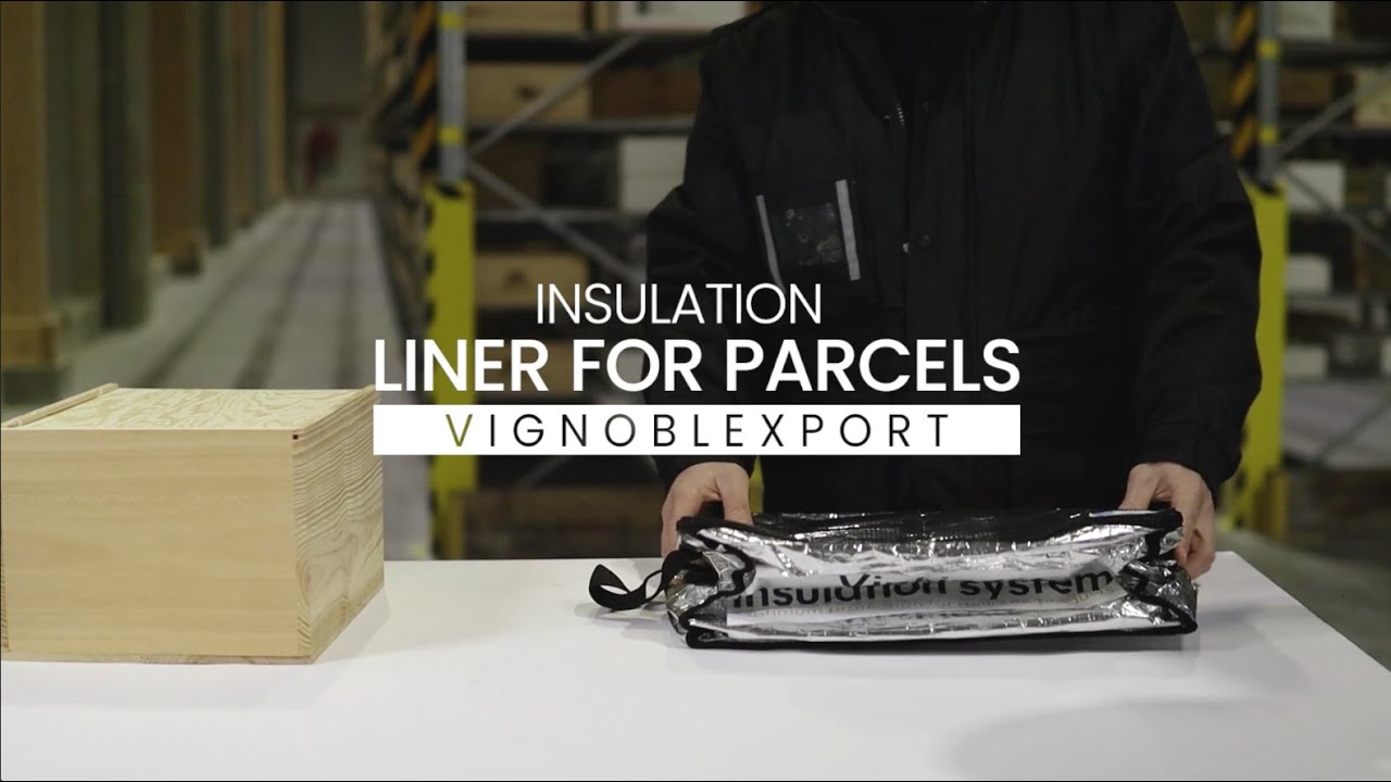 Insulation Liner for parcels - VignoblExport - YouTube