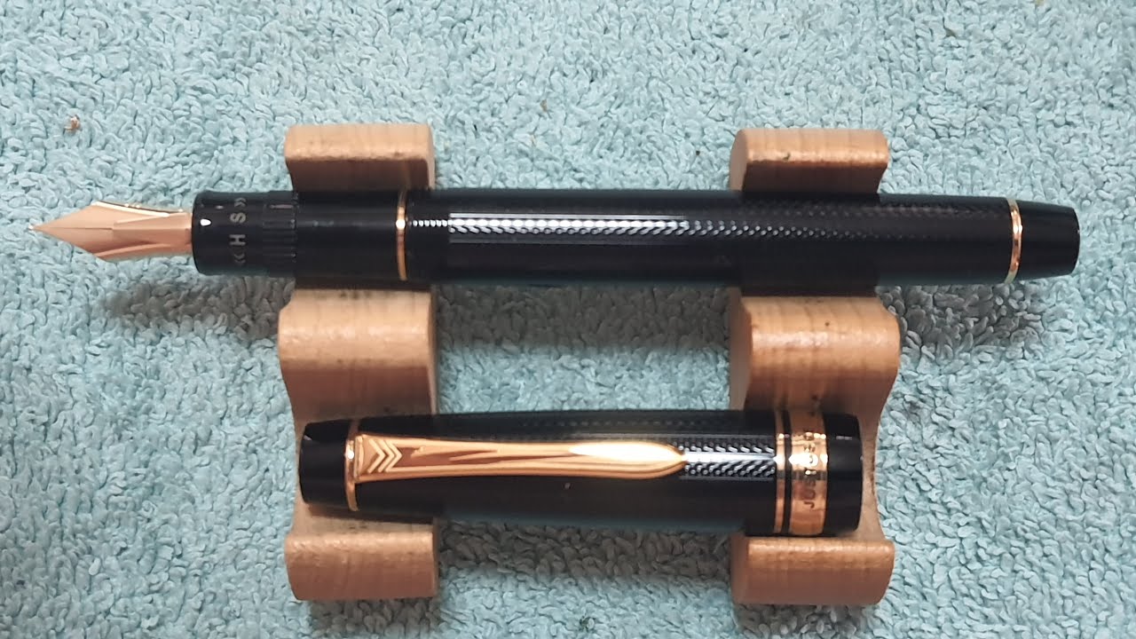 Pilot Justus 95, 14K Pilot nib #15 Pilot size, M/F - Fountain Pen World ...