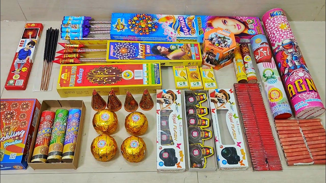 Testing Different Types Diwali Crackers | Diwali Crackers Testing - YouTube