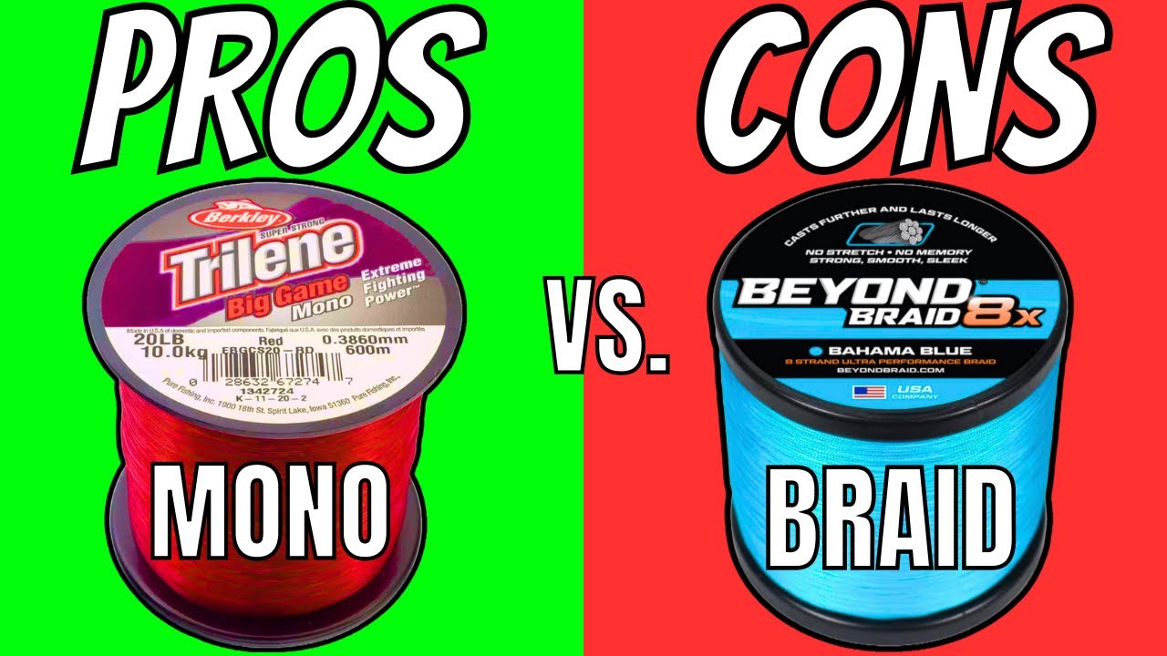 Which Fishing Line Is BEST??? | Braid Vs Mono - YouTube