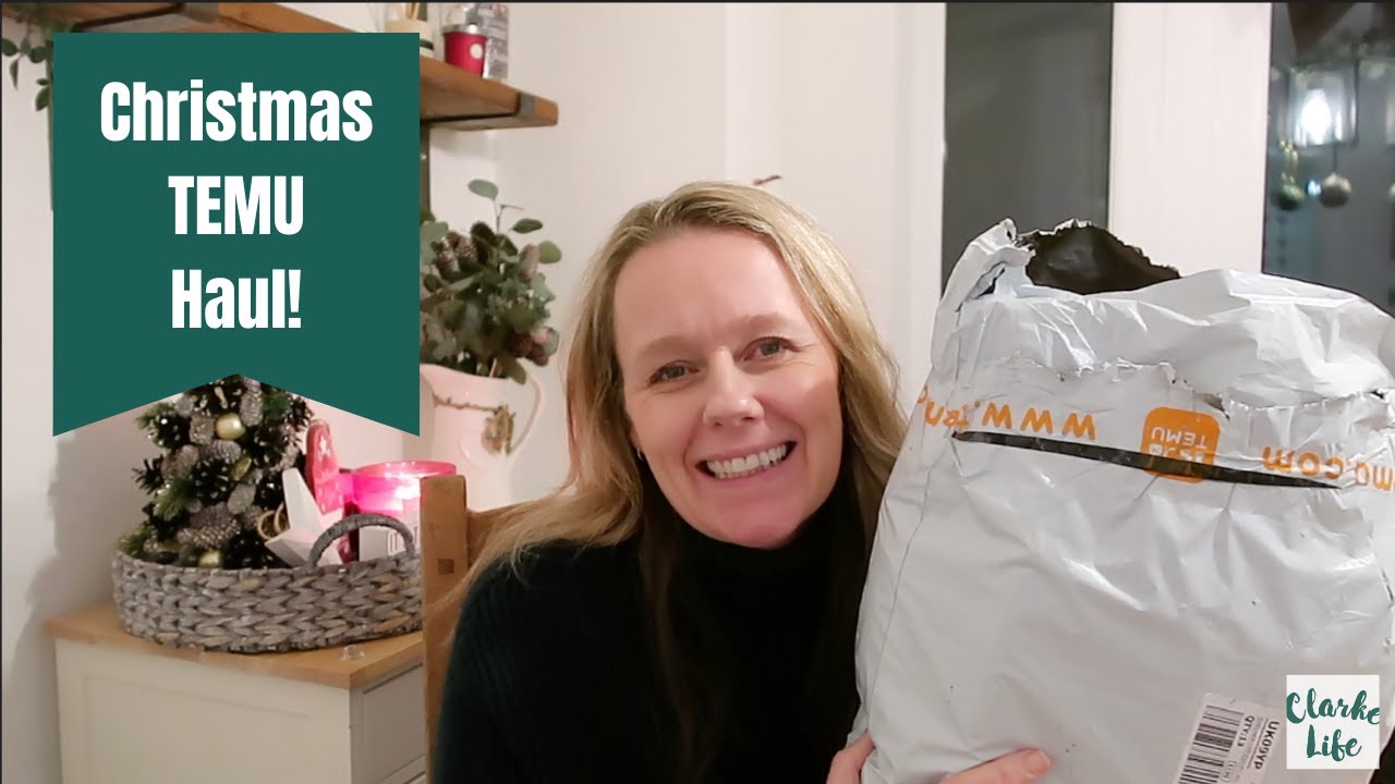 *NEW* CHRISTMAS TEMU HAUL | CLARKE LIFE - YouTube