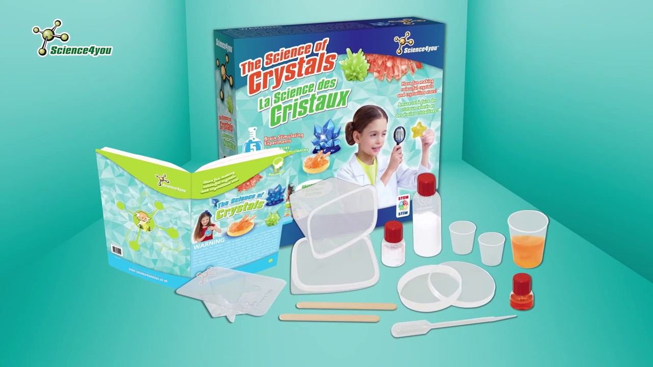 The Science of Crystals | Learning While Playing! | Science4you - YouTube